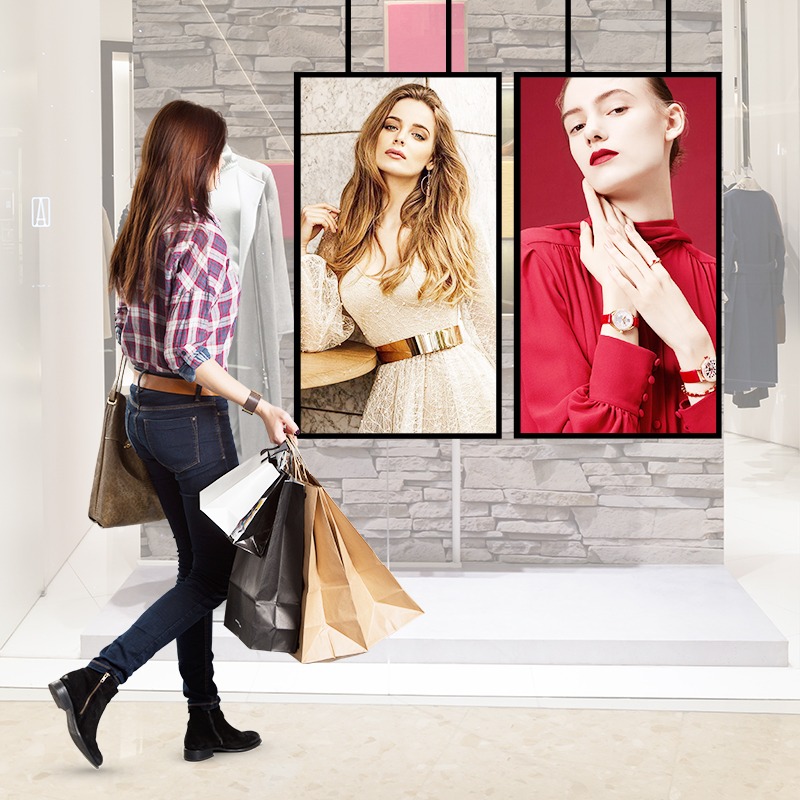 High Brightness Digital Window Display - HUSHIDA